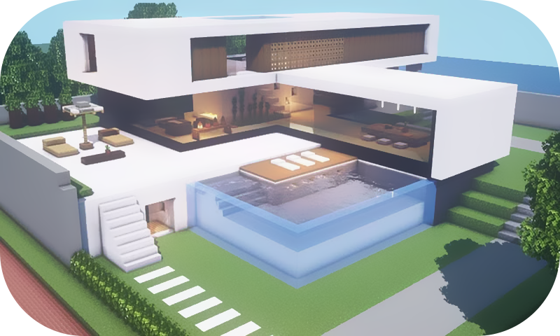 Luzurious Minecraft Modern Mansions 5 Best Minecraft Modern Mansion