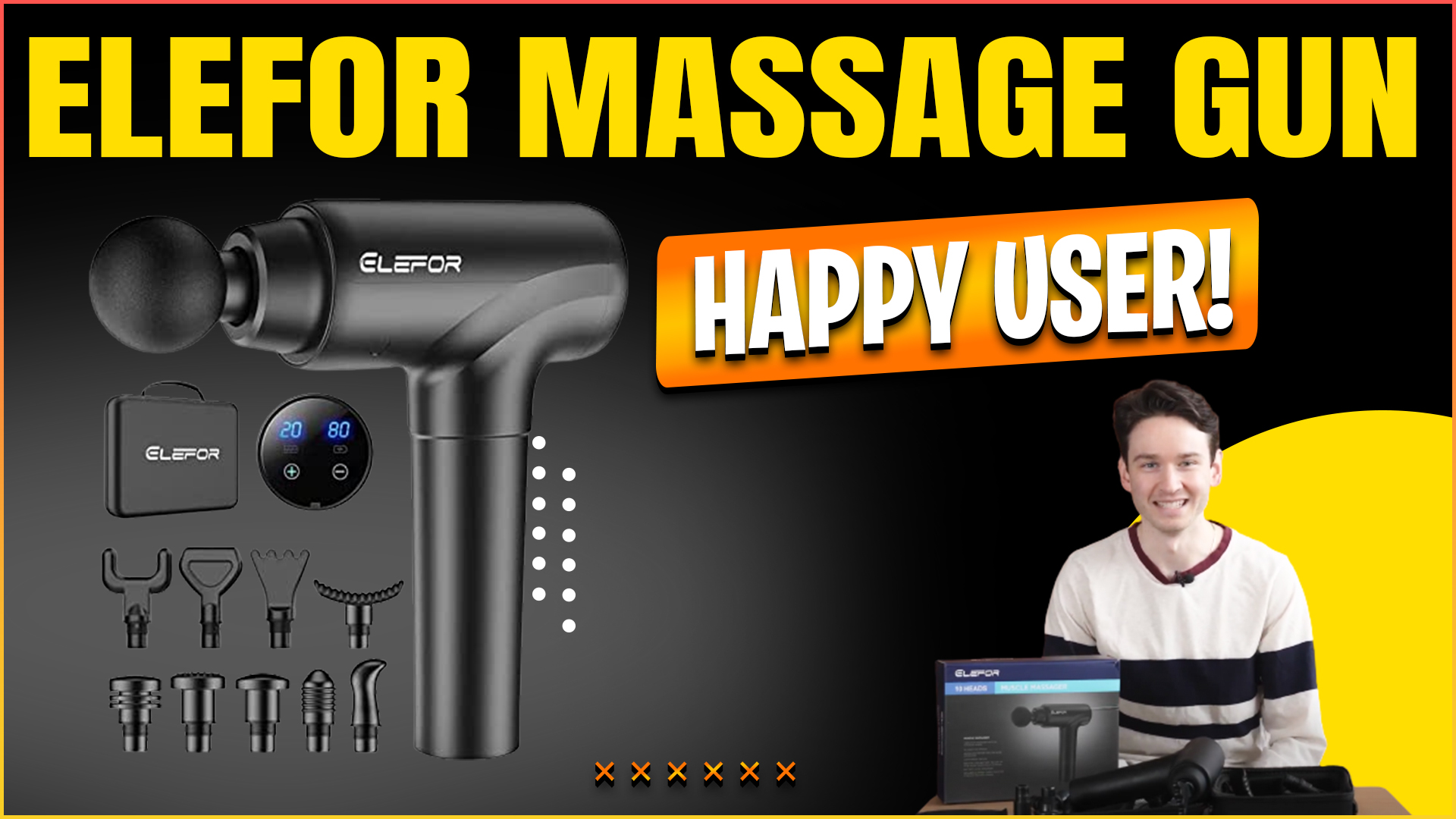 Watch Elefor Massage Gun on Amazon Live