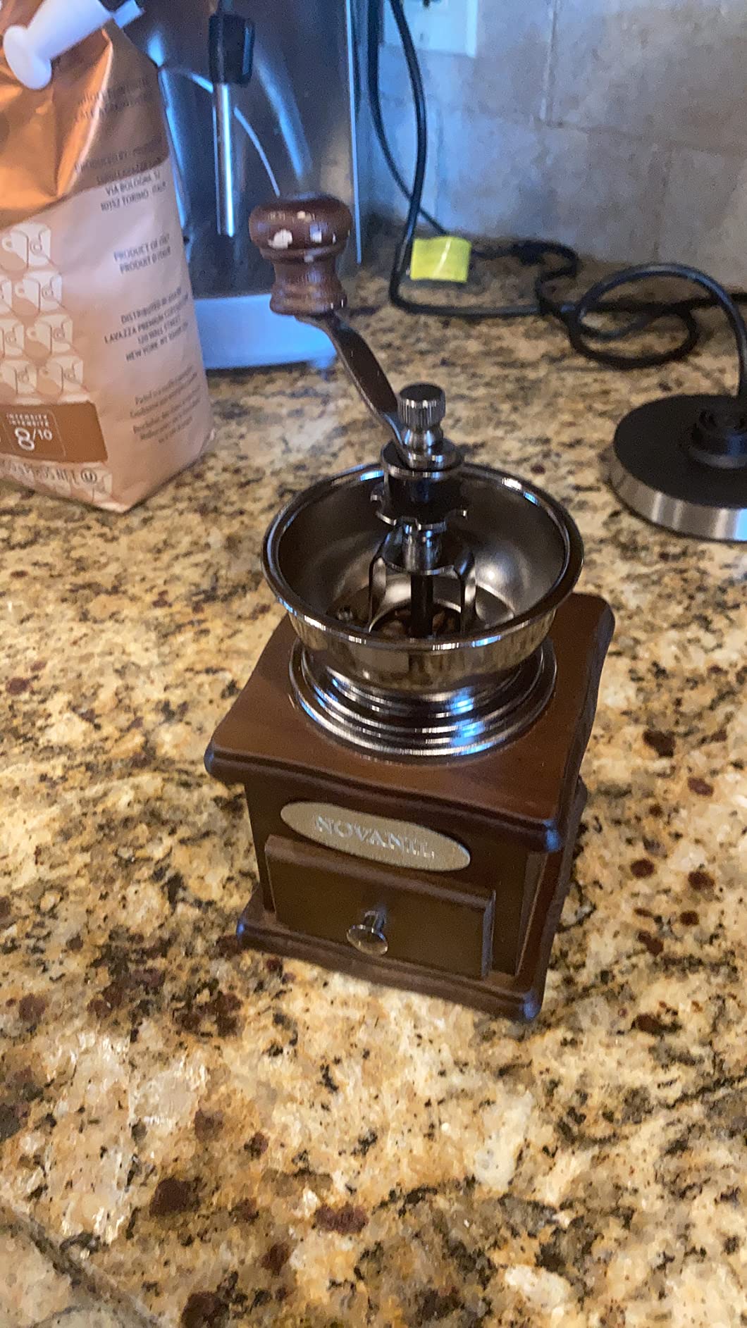 Amazon.com: NOVANIL FRENCH COFFEE KIT, FRENCH PRESS & COFFEE GRINDER ...