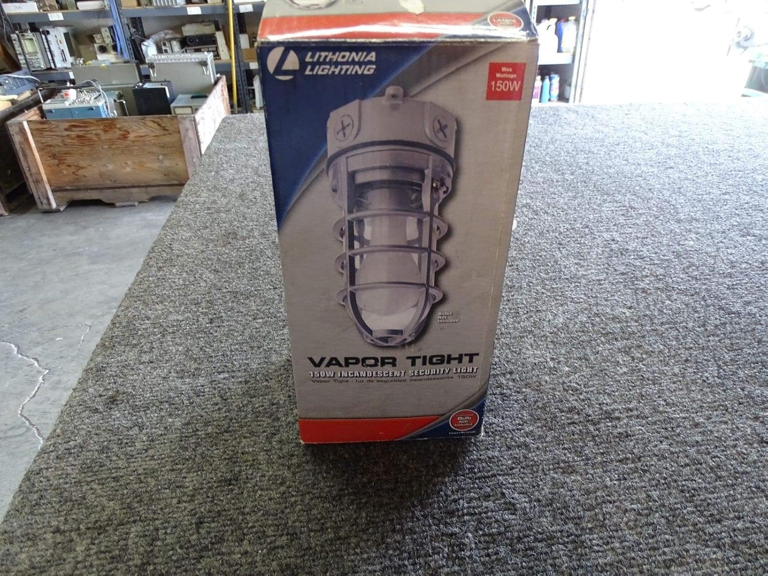 Lithonia Lighting OVT 150I 120 M6 A21 150-Watt Vapor Tight Incandescent ...