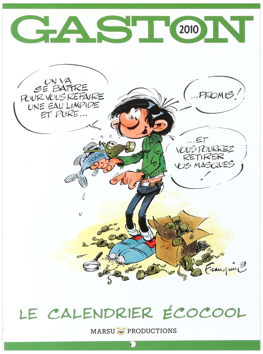 Amazon.fr - CALENDRIER GASTON LAGAFFE 2010 - FRANQUIN - Livres