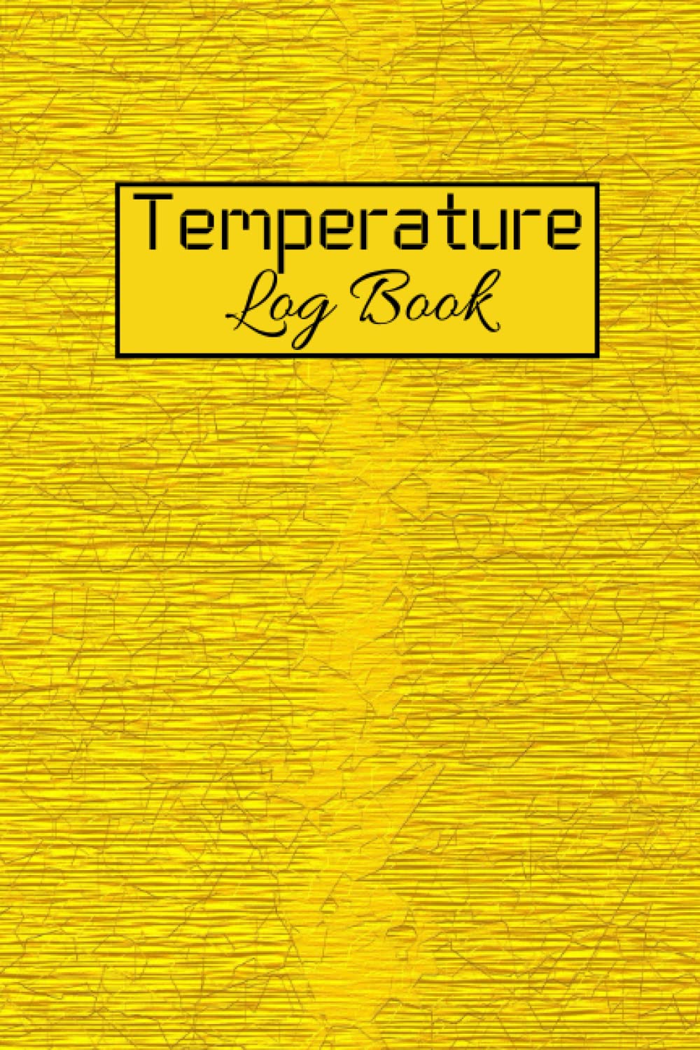 Buy Temperature LogBook: Daily Temperature Log | Perfect Idea for ...