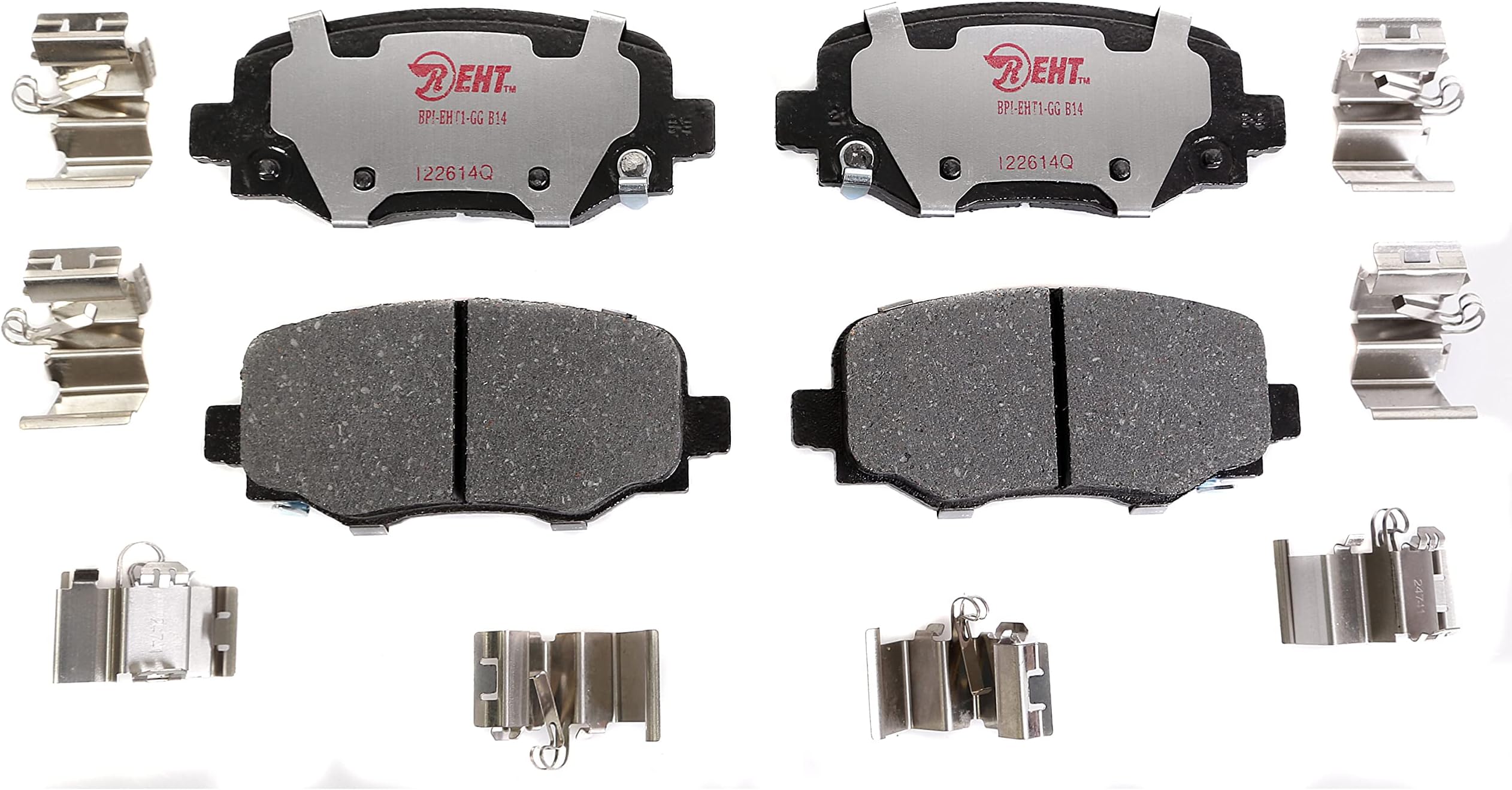 Amazon.com: Power Stop 16-1734 Z16 Evolution Rear Ceramic Brake Pads ...