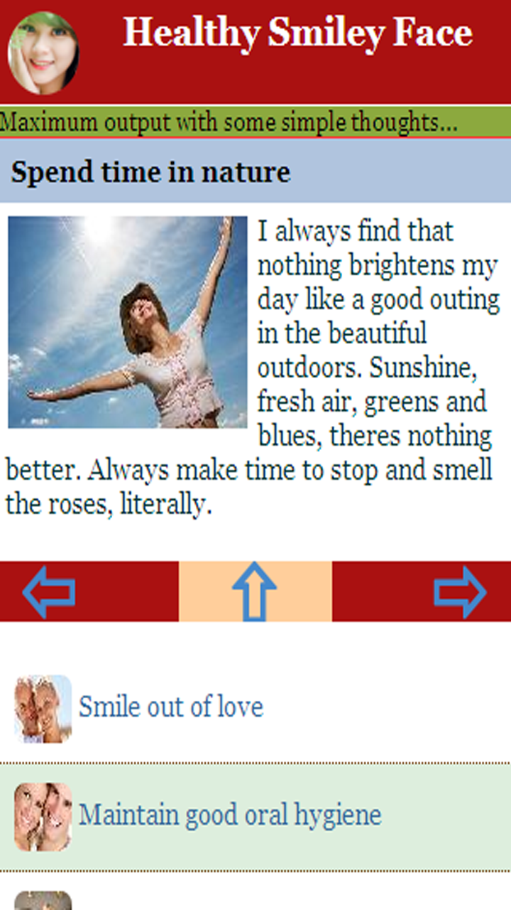 Healthy Smiley Face - App on the Amazon Appstore
