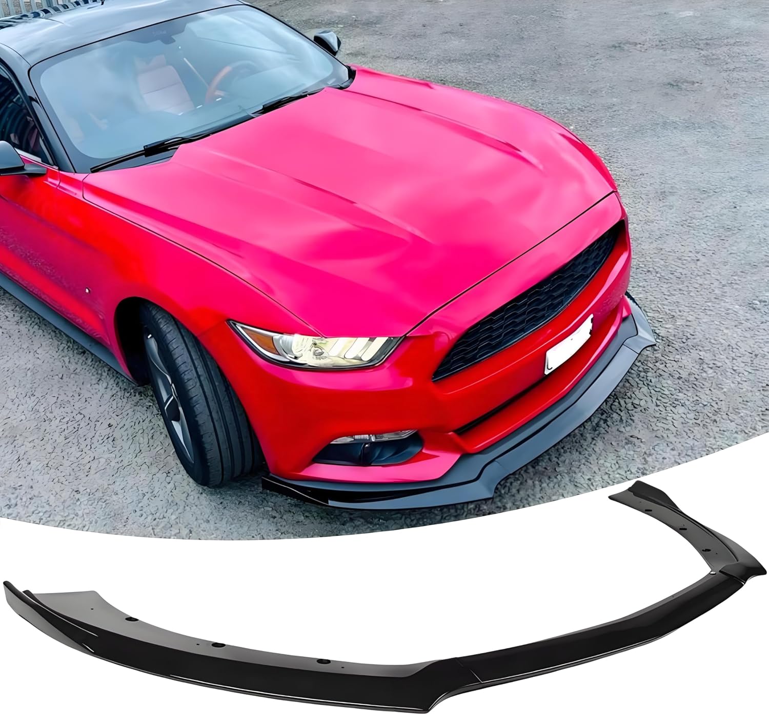 Amazon.com: NEESPOC Front Bumper Lip Splitter Spoiler Compatible with ...