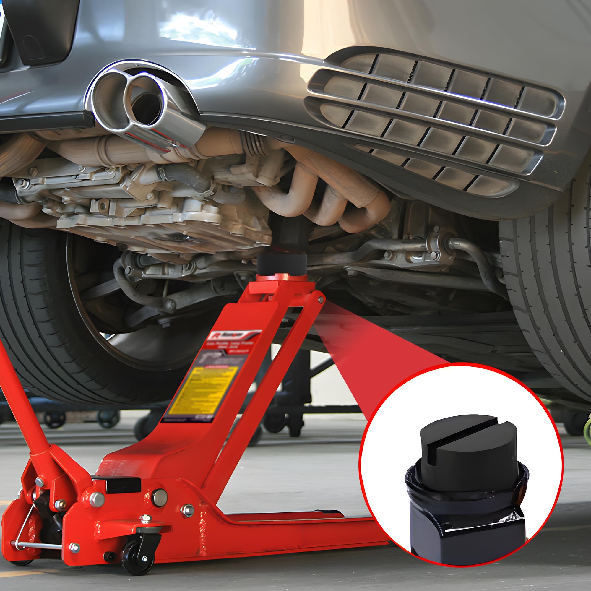 Snapklik.com : Seven Sparta 2 Types Jack Pad Adapters For Jack Stand ...