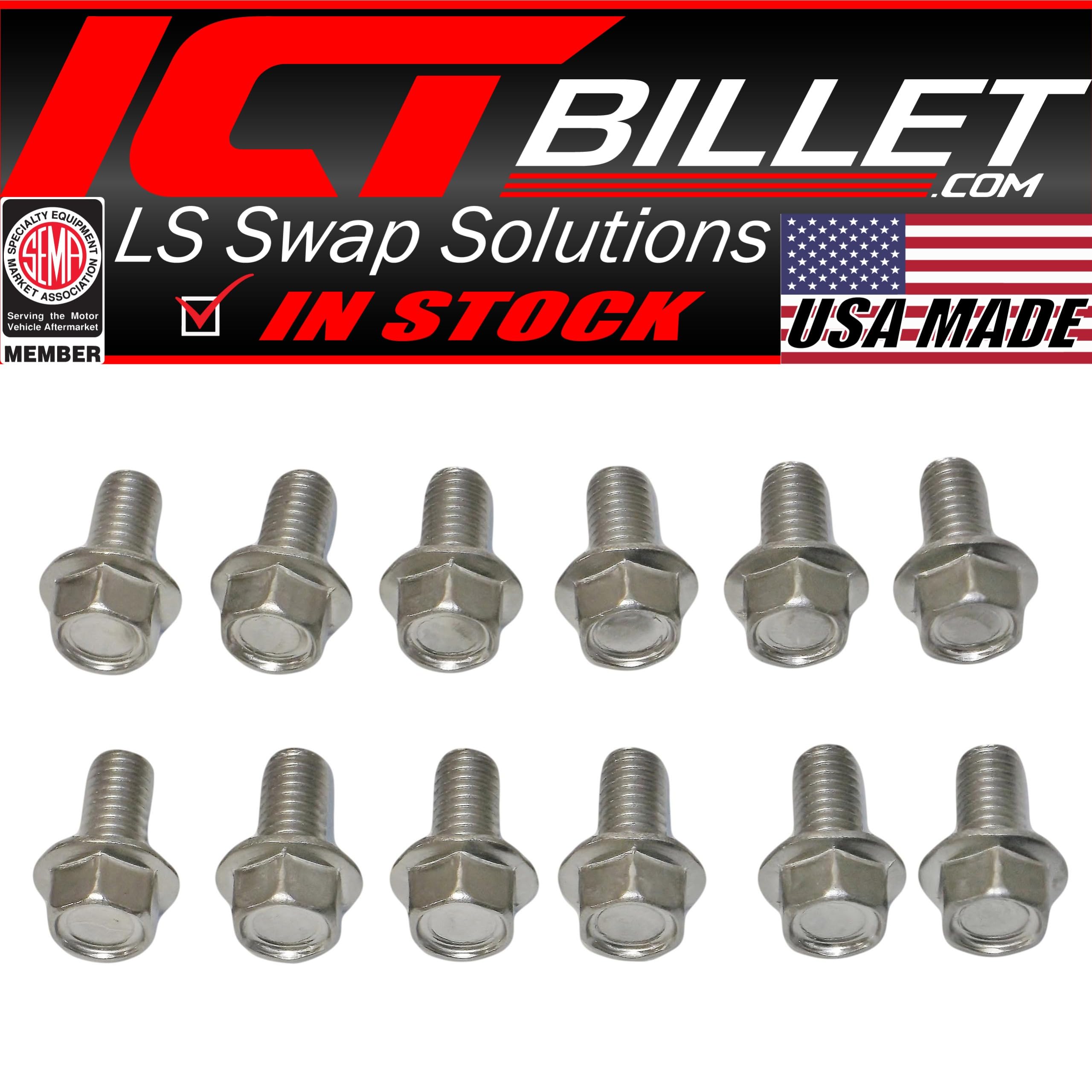 Chevy 350 Intake Manifold Bolts Amazon.com: ICT Billet 350 Chevy SBC