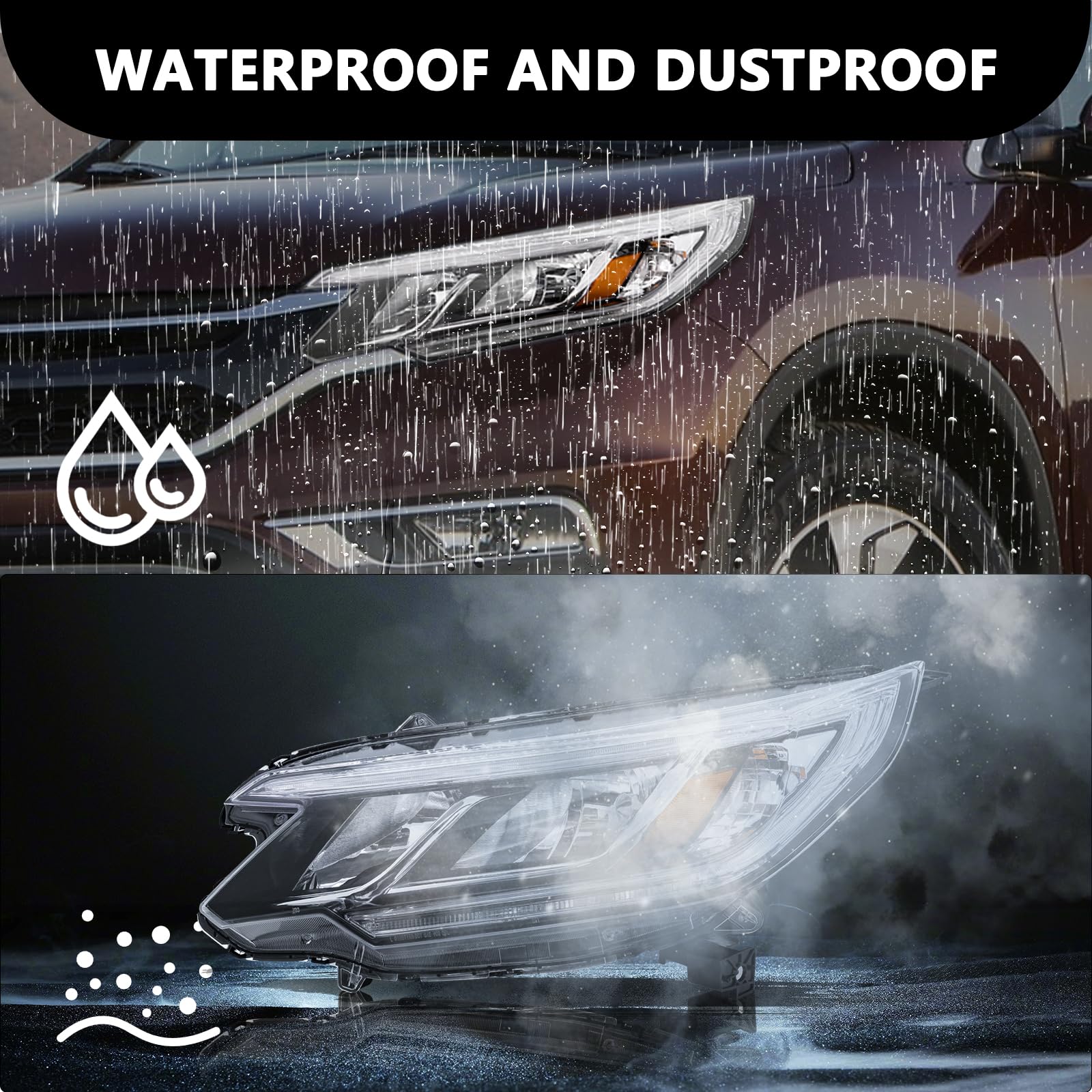 Snapklik.com : Aosky OE Style Headlight Assembly Set Compatible