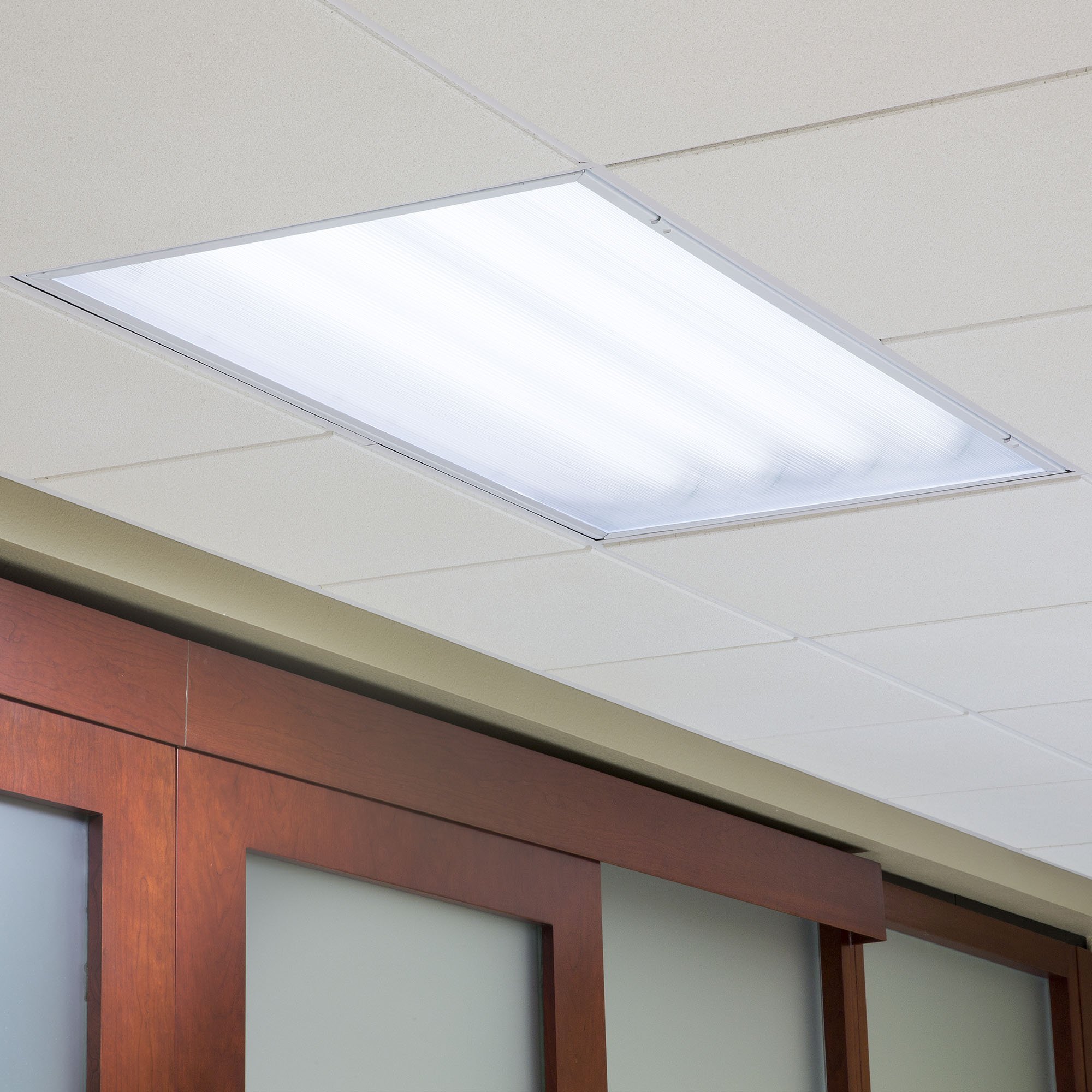 2x4 Plastic Ceiling Light Panel Euri 2x4 Light Panel 2 Pack 30W