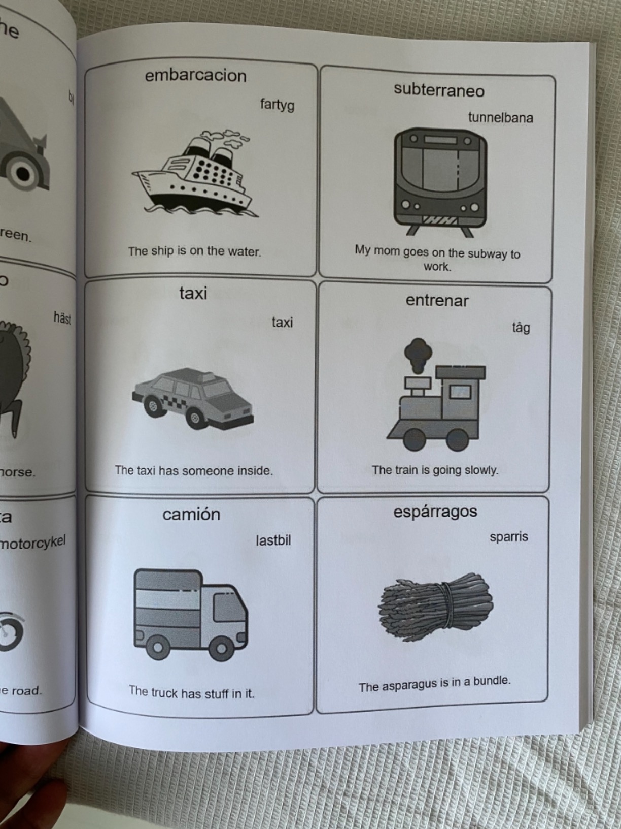 600 Primeras Palabras Más Usadas Tarjetas Bebe Bilingüe Vocabulario ...