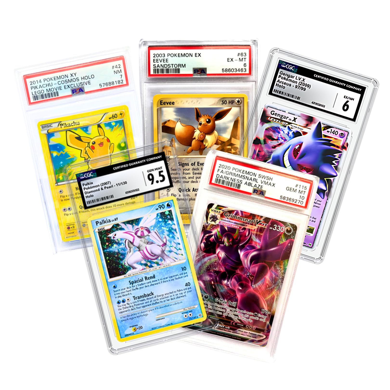 Mystery PSA or CGC Graded Pokemon Card with Protective Display Case ...