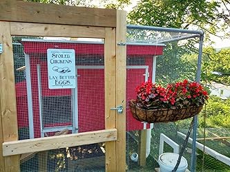 Amazon.com: Spoiled Chickens Indoor/Outdoor No Rust No Fade Aluminum ...