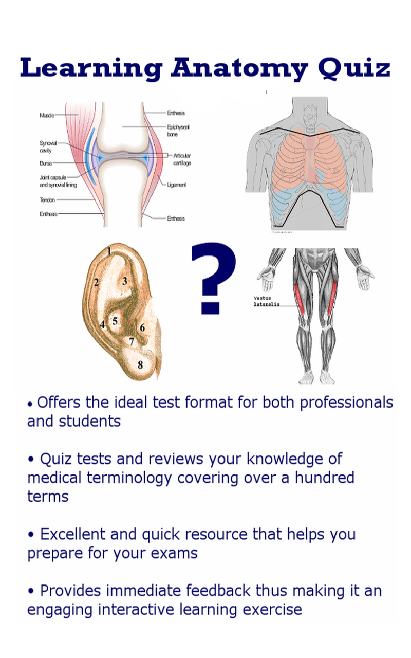 Aplicación Learning Anatomy Quiz Online en Amazon Appstore