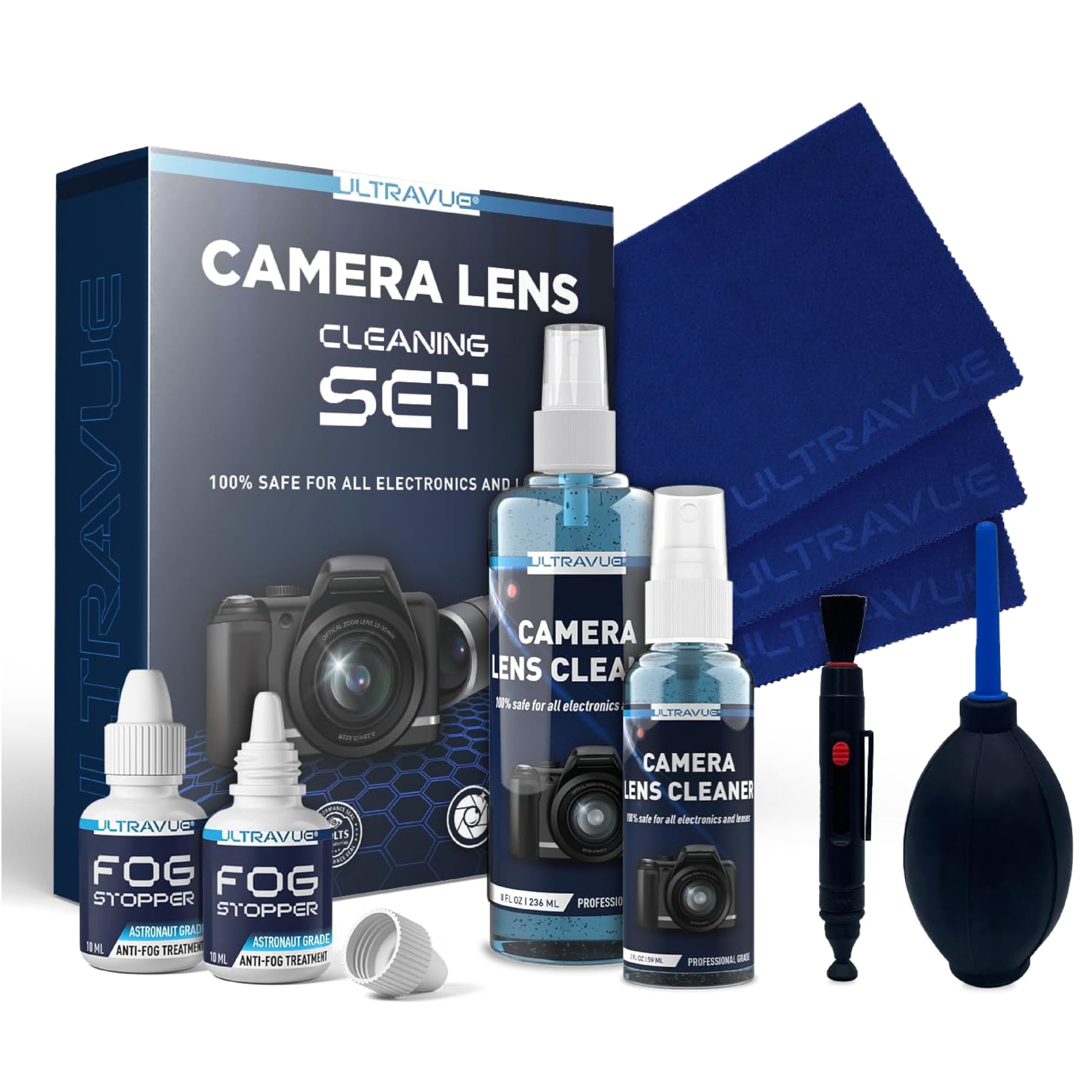 Amazon.com : ULTRAVUE’s Ultimate Camera Lens Cleaning Kit –Camera Lens ...