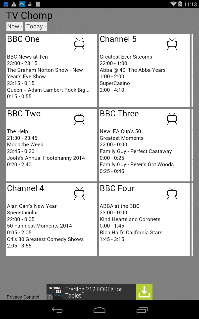 TV Chomp - UK TV Guide - App on the Amazon Appstore