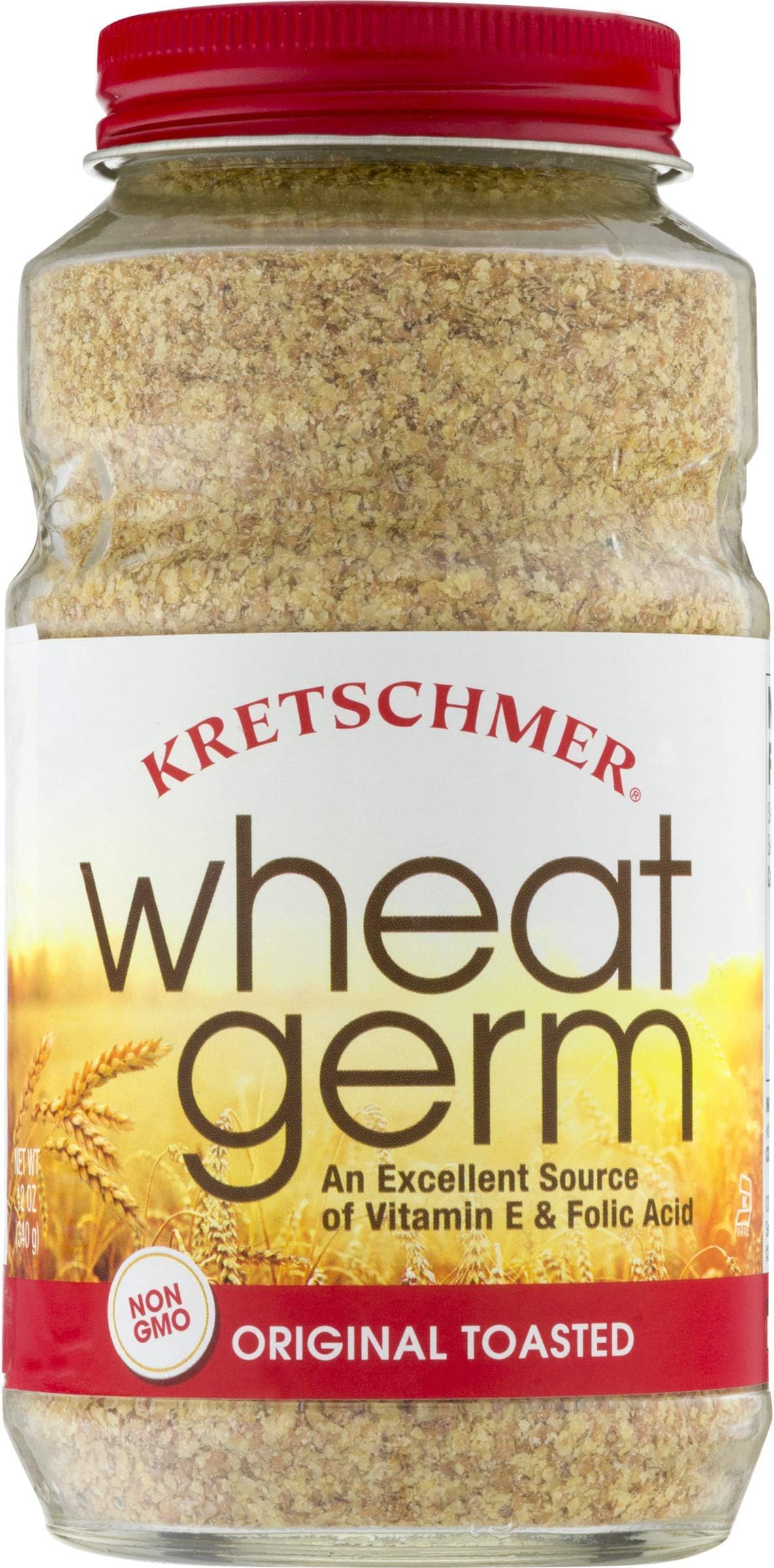 Amazon.com : Kretschmer Wheat Germ, Original Toasted 20 Oz (Pack of 3 ...