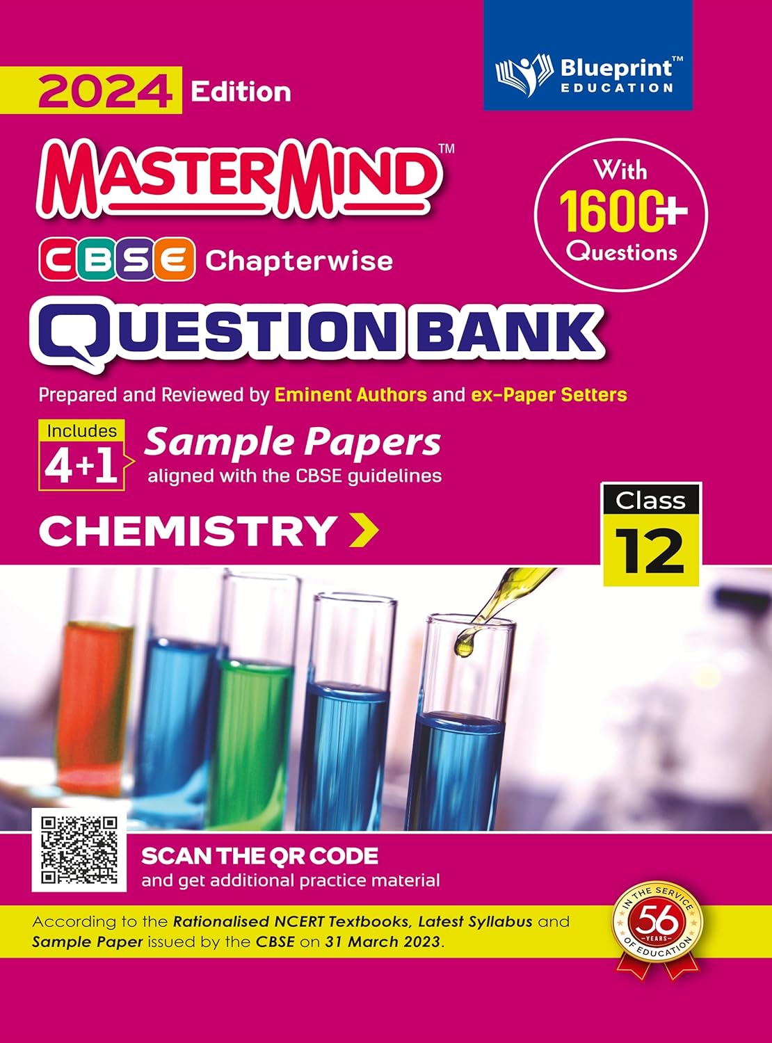Chemistry Class 12 CBSE Question Bank for 2024 Exams by MasterMind ...