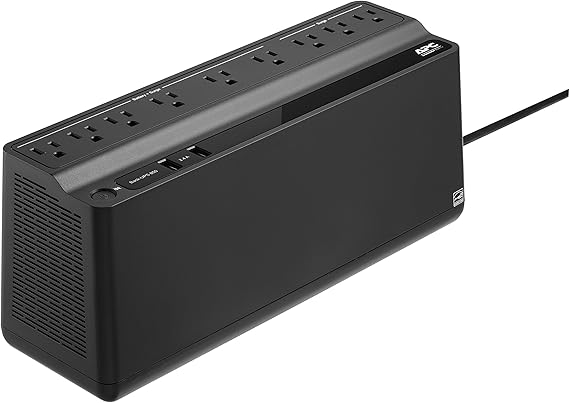 Amazon.com: APC UPS Battery Backup & Surge Protector with USB Charger ...