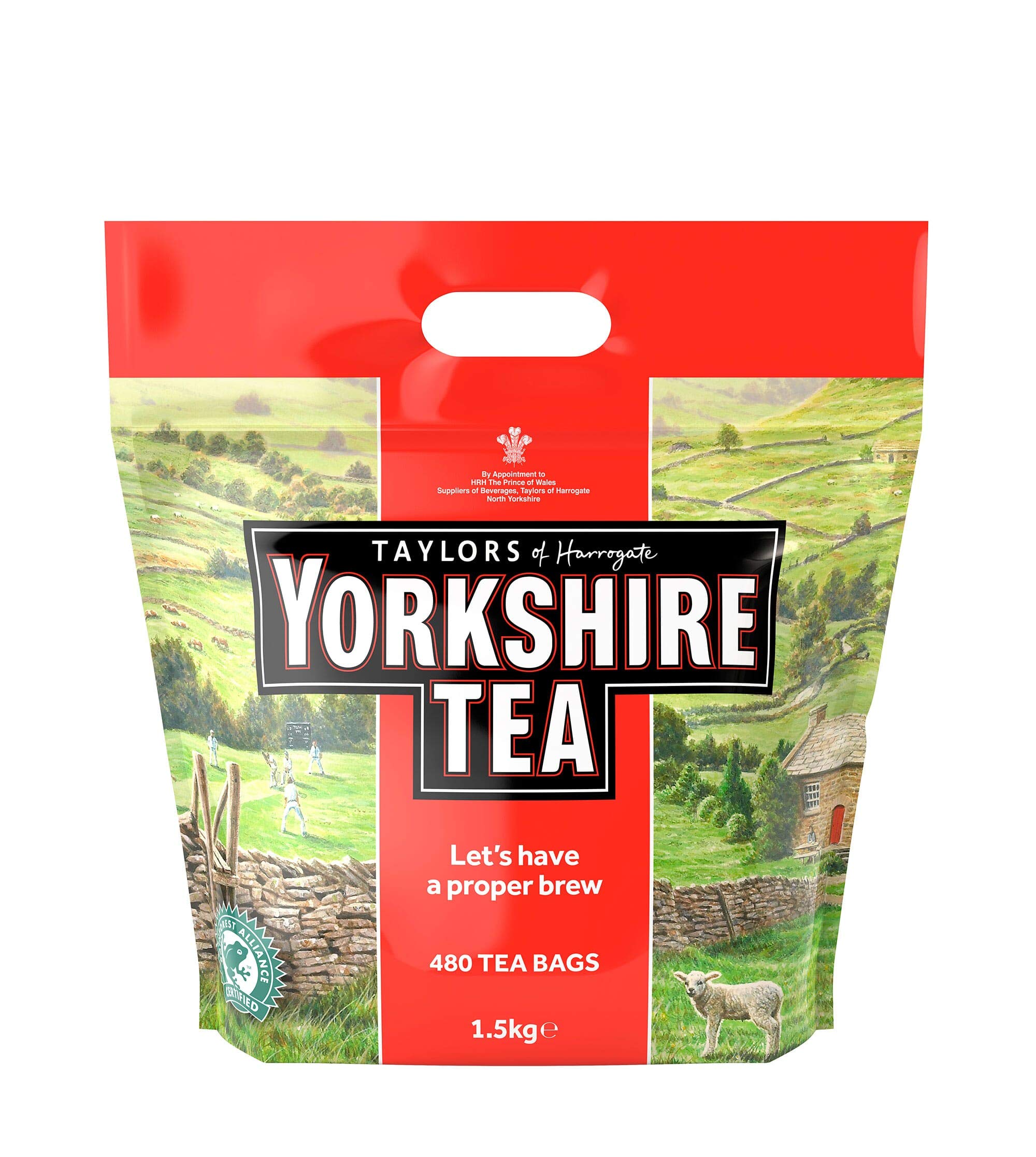Yorkshire Tea Bags 1 Cup - 4x480 : Amazon.co.uk: Grocery