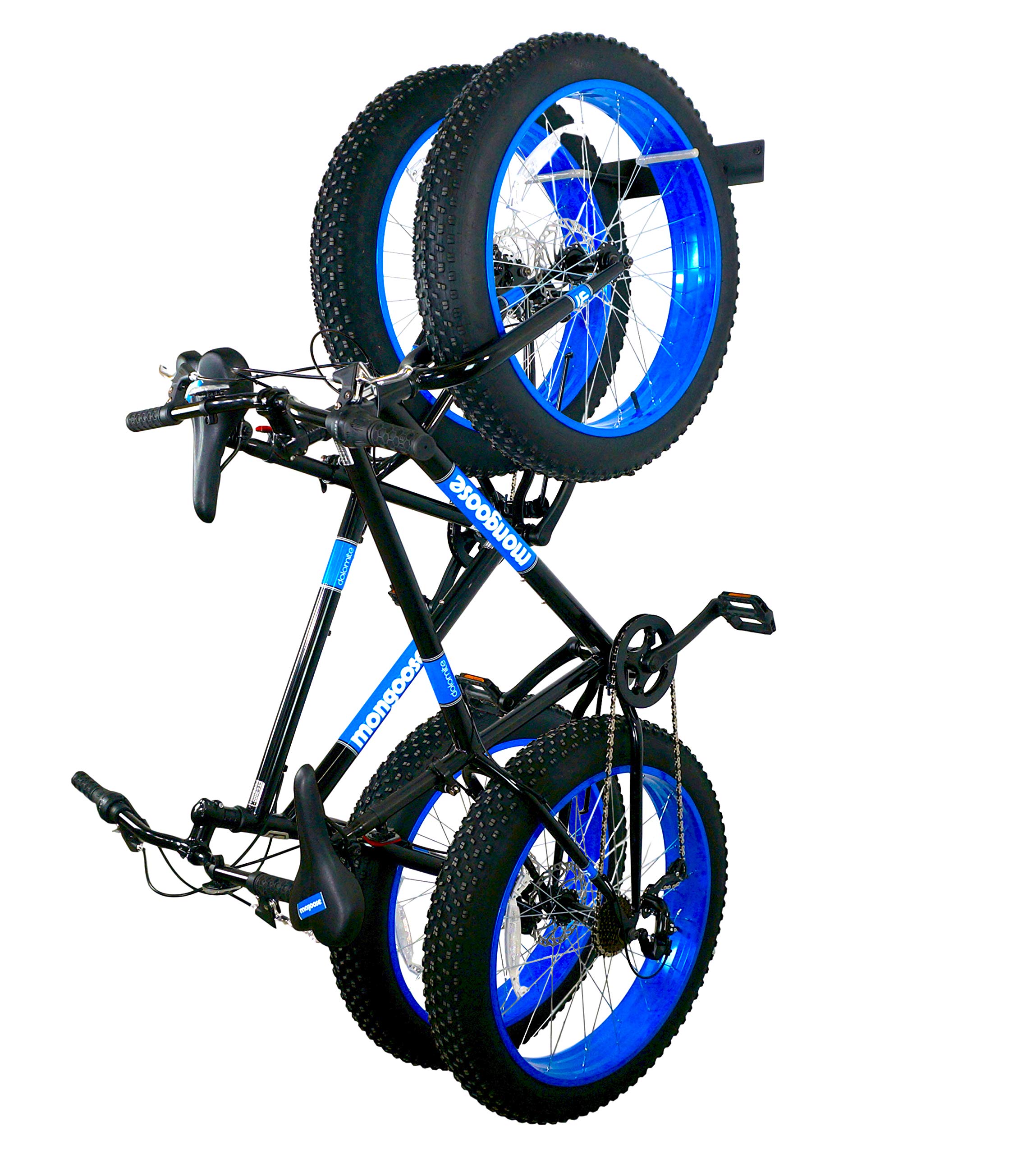 StoreYourBoard BLAT Bike Fat Tire Wall Rack, Holds 2 Bikes, Home and ...