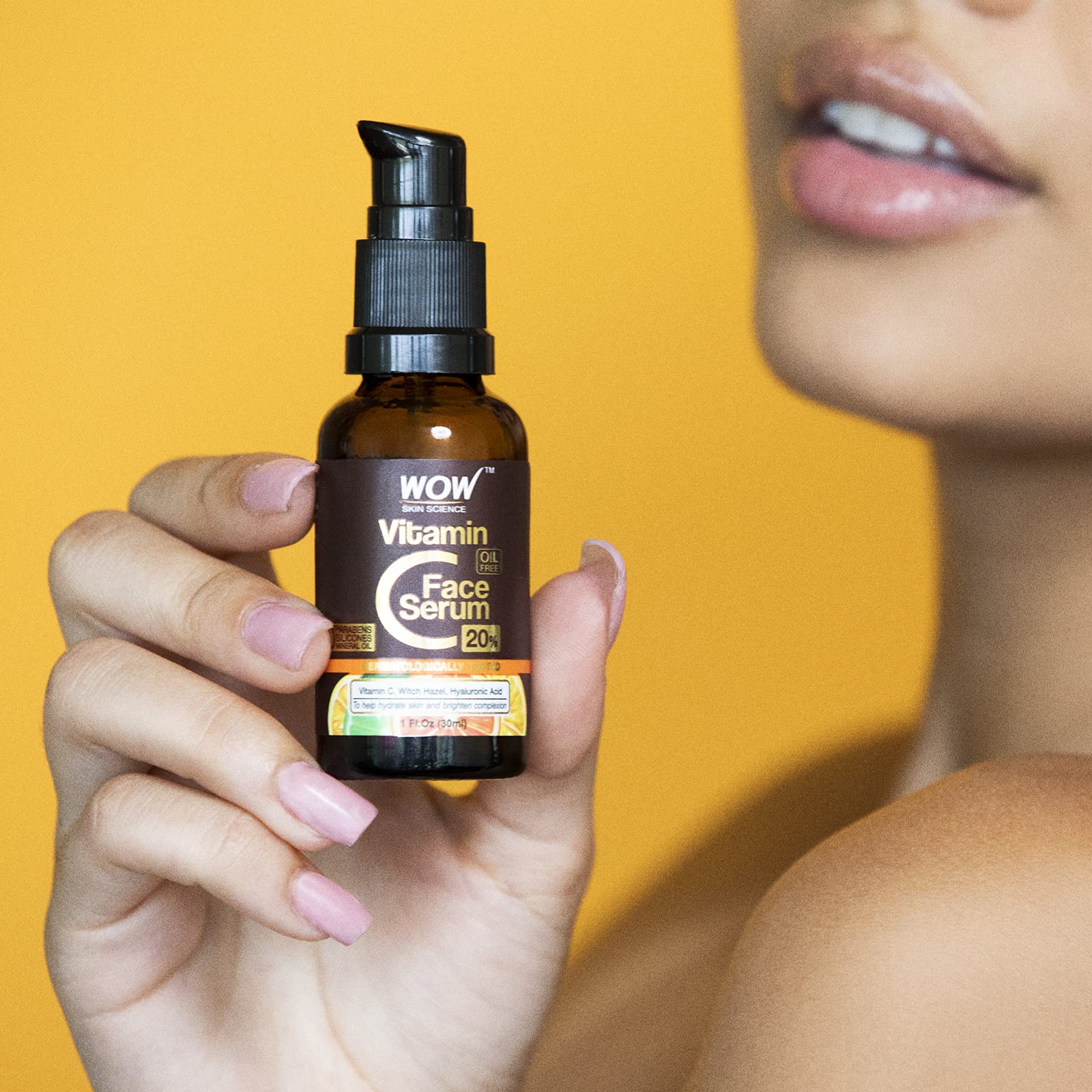 WOW Skin Science Vitamin C Serum for Face with Hyaluronic Acid ...