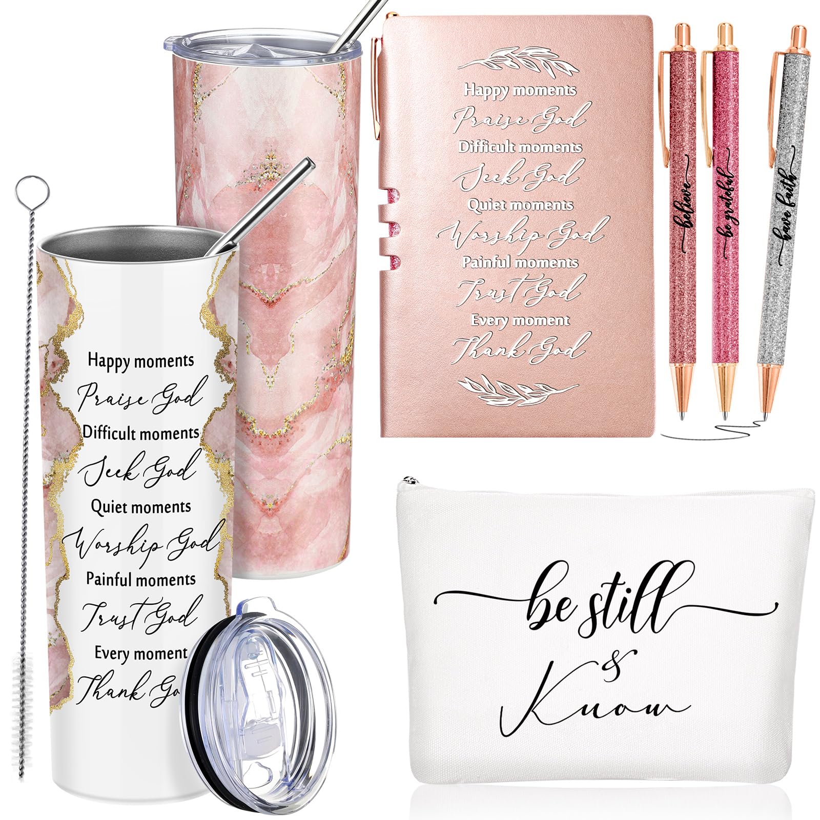 Amazon.com | Domensi 6 Pcs Christian Gifts for Men Women Christmas ...