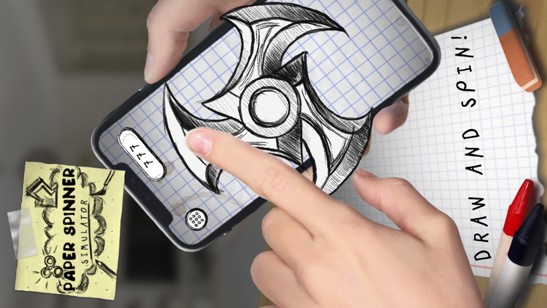 Paper Spinner Simulator - App on Amazon Appstore
