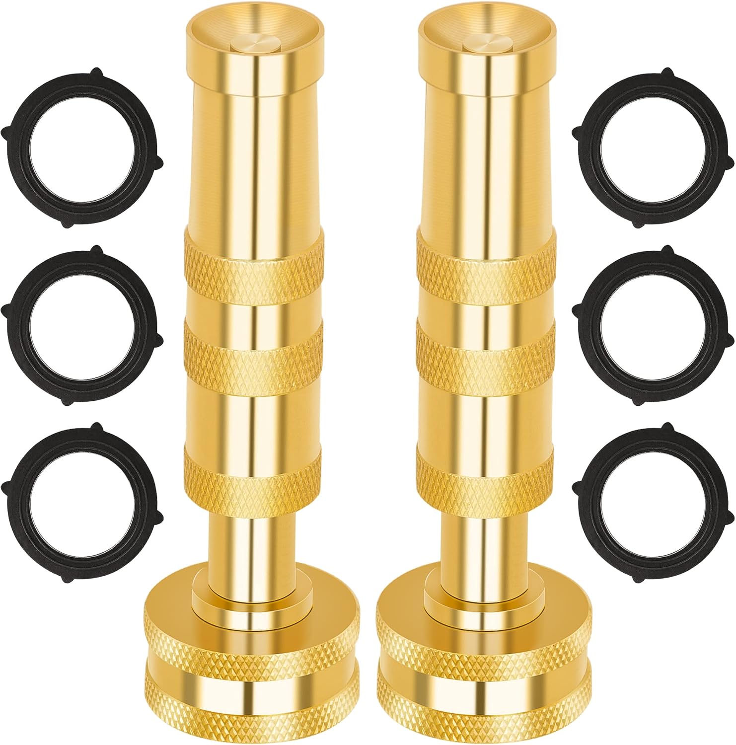 Amazon.com : AUTOMAN Brass Hose Nozzle – High Pressure Jet Nozzles 2 ...
