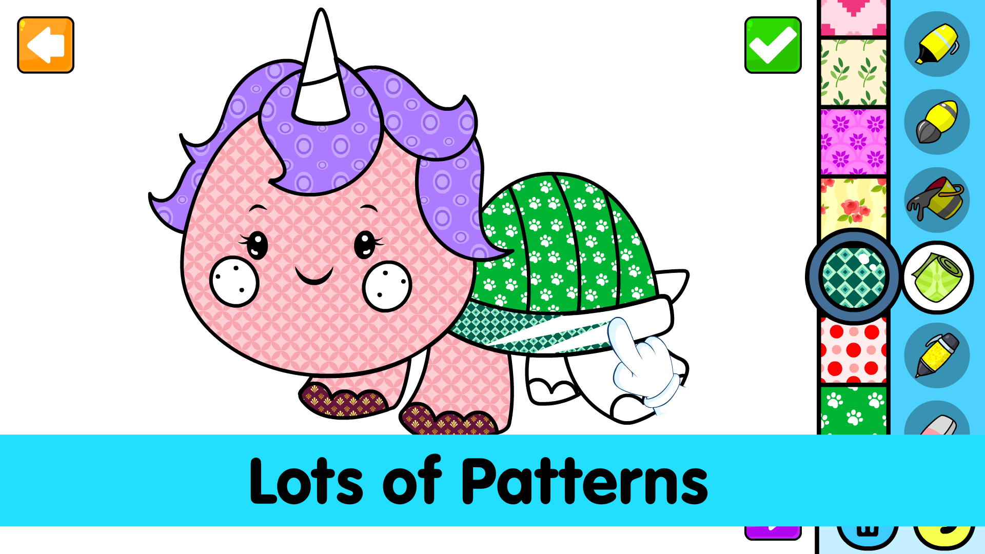 Unicorn Coloring Games: My Little Rainbow Drawing Book for Kids - Pony ...