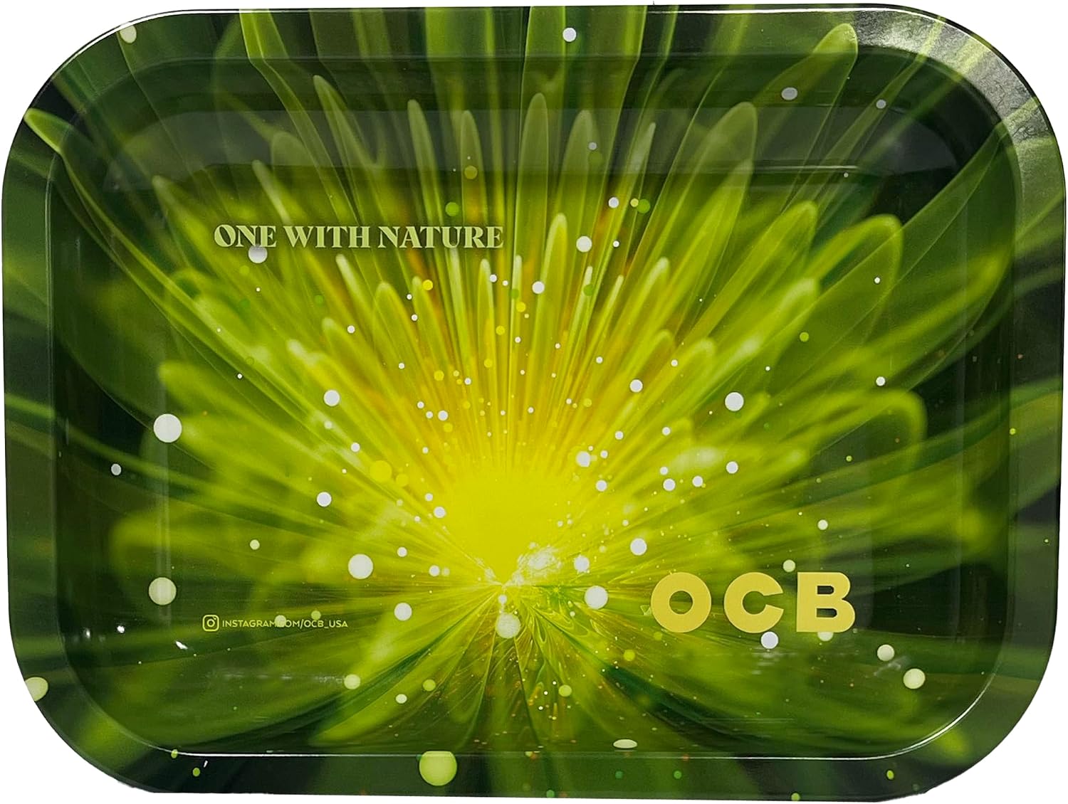 Amazon.com: OCB Premium Metal Rolling Tray - Small Flower Burst ...