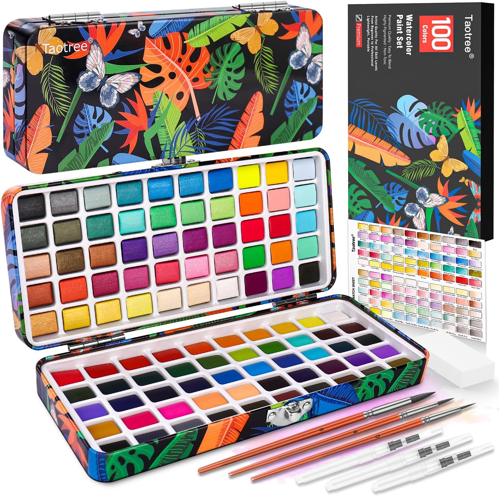 Amazon.com: Professional Watercolor Paint Set, 36 Water Colors for ...