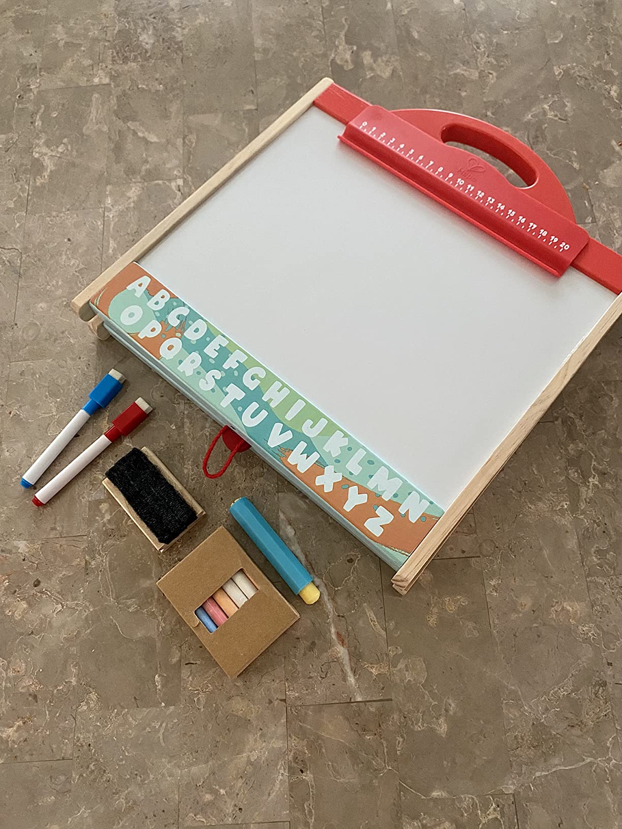 $7/mo - Finance Hape 3 in 1 Tabletop 2 Sided Standing Artwork Easel ...