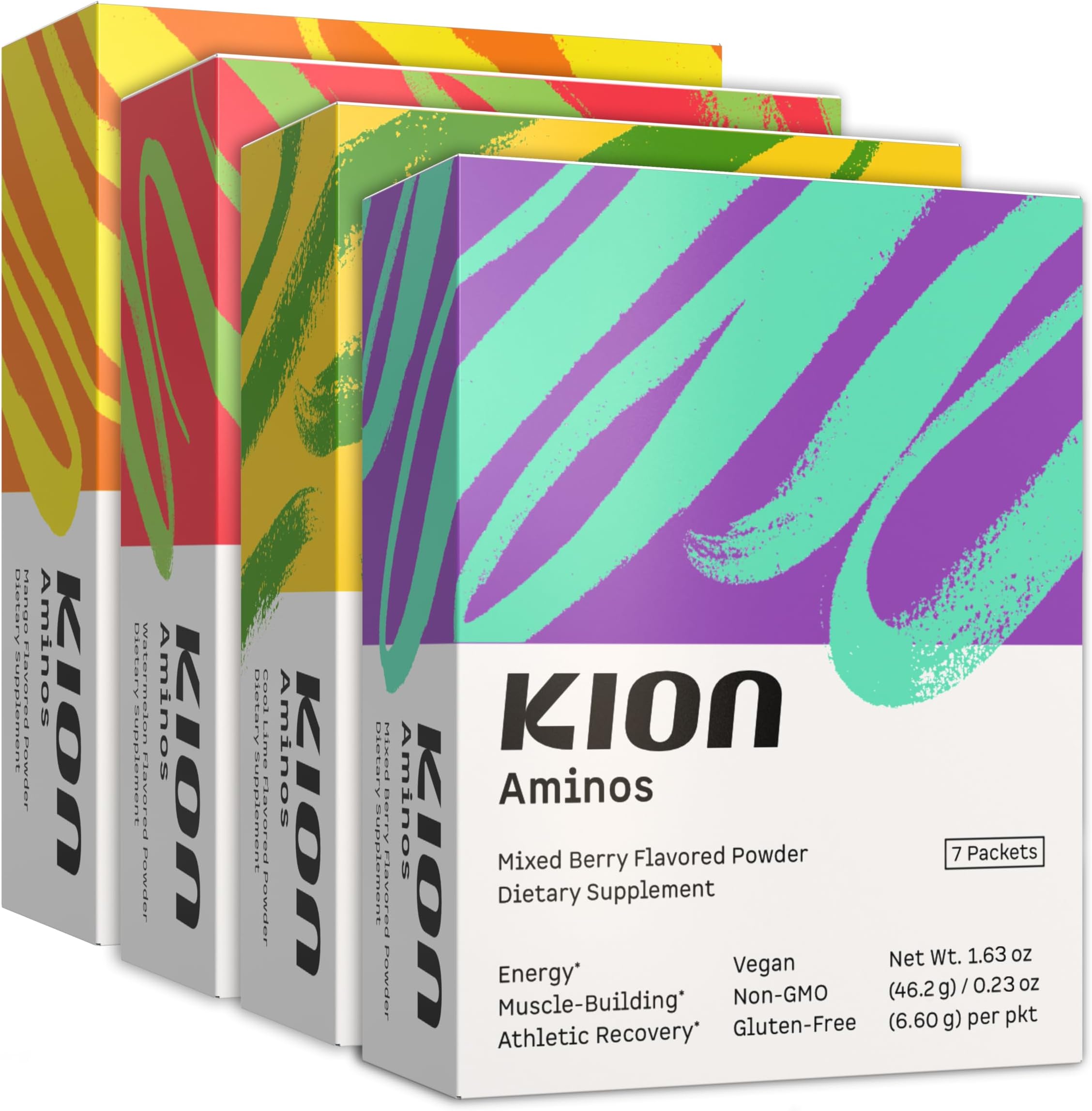 Amazon.com: Kion Aminos Packets - Essential Amino Acids Supplement for ...