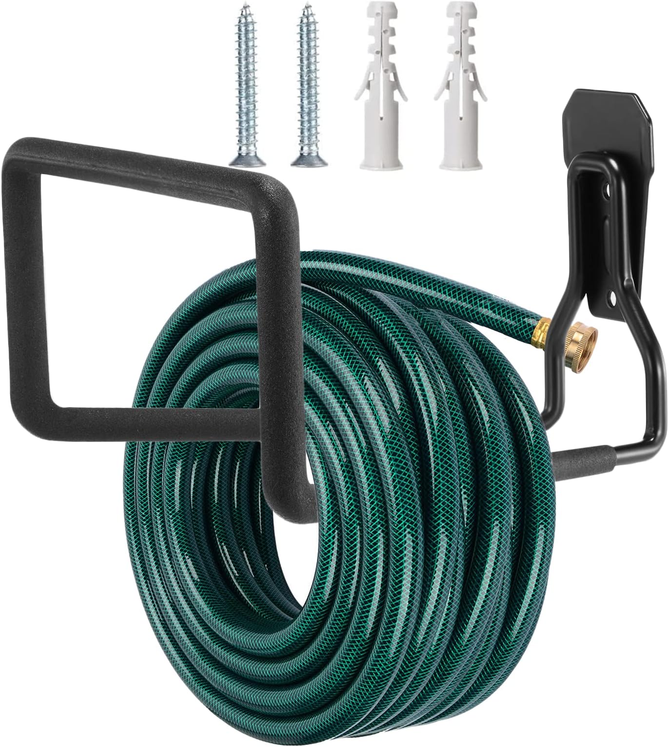 Amazon.com: Garden Hose Holder Hose Hanger - Water Metal Hose Holder ...