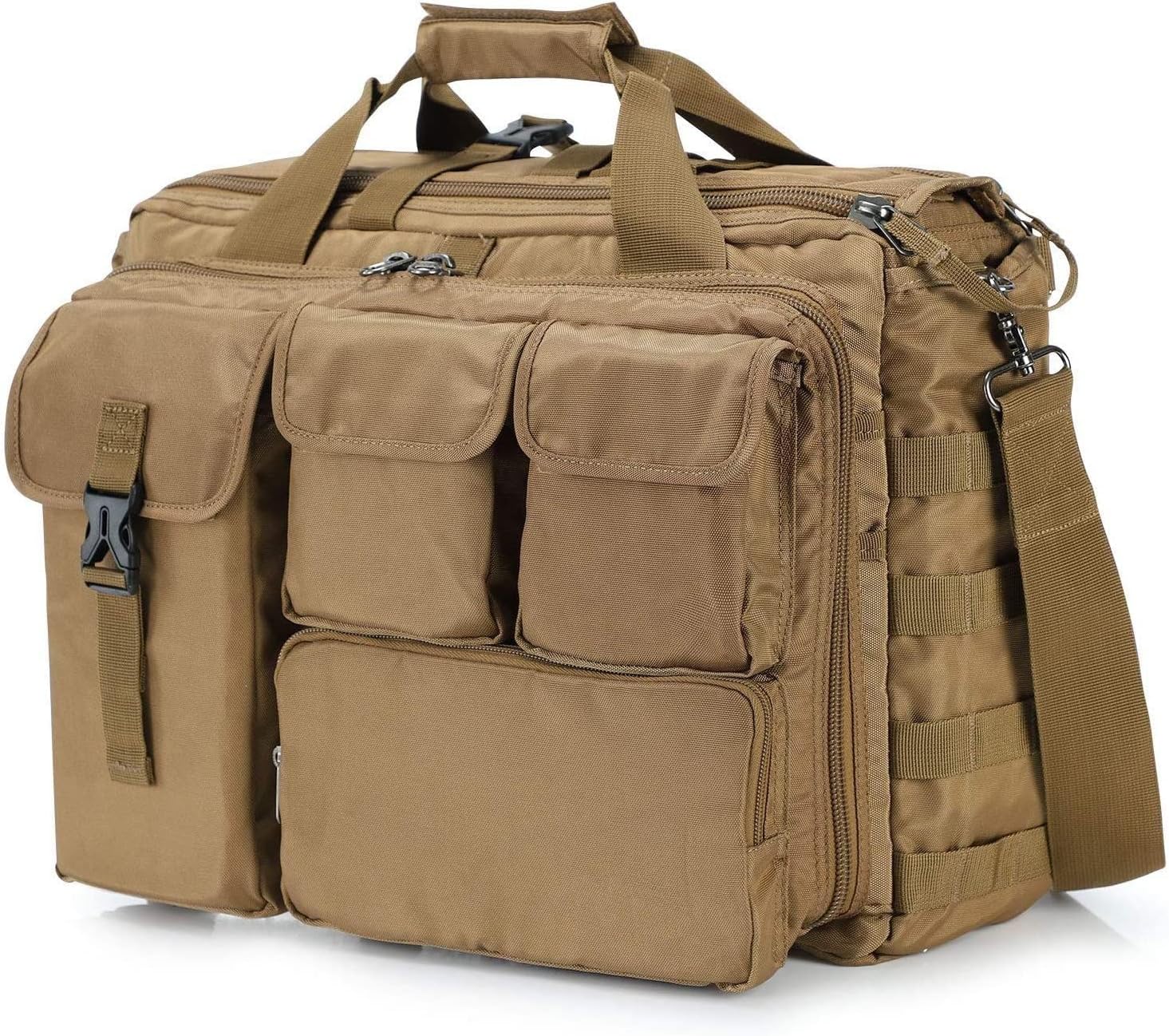 Amazon.com: Tactical Briefcase, 15" Men's Messenger Bag Military ...