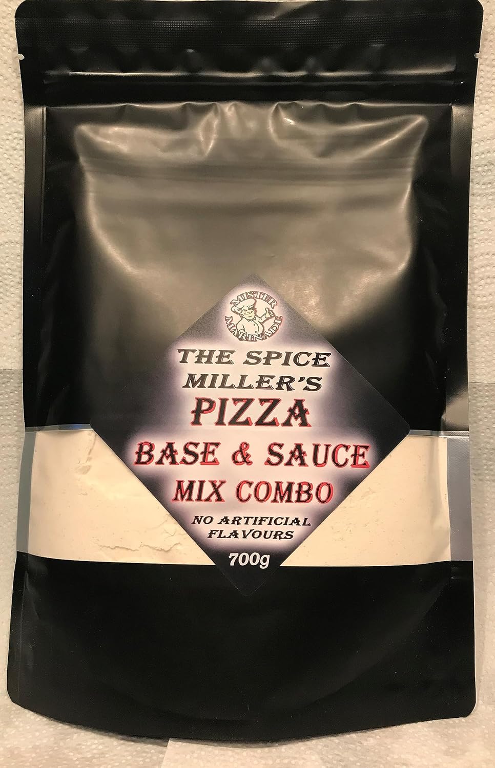 The Spice Miller's Pizza Base & Sauce Mix Combo 700g, Pizza Base Dough ...