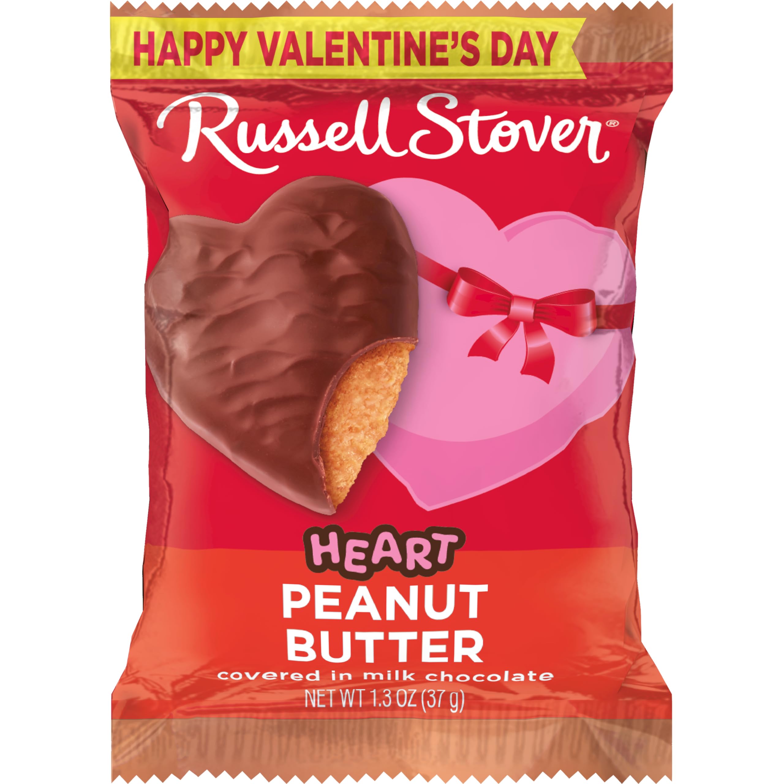 Amazon.com: RUSSELL STOVER Valentine's Day Milk Chocolate Peanut Butter ...