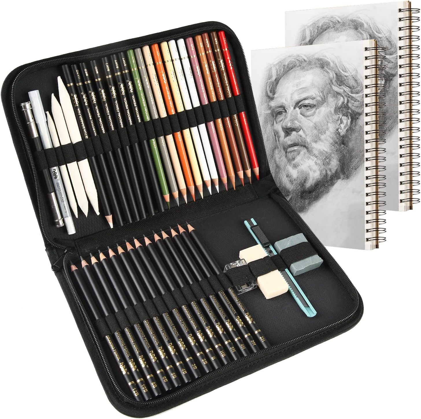 Set Artistico Di Matite Da Disegno e Da Schizzo di 36 Pezzi - Kit ...