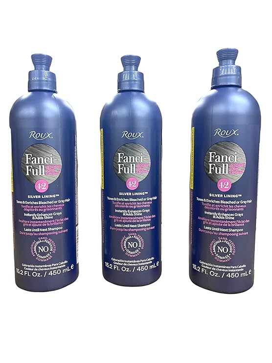 Amazon.com : Roux Fanci-Full Rinse #42 Silver Lining 15.2 Ounce (449ml ...