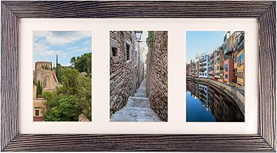 Amazon.com - 10x10 Black Picture Frames Square Classic Natural Wood 4 ...