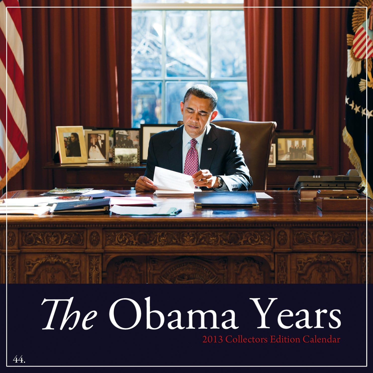 Amazon.com: (12x12) The Obama Years - Barack Obama 16-Month 2013 Wall ...