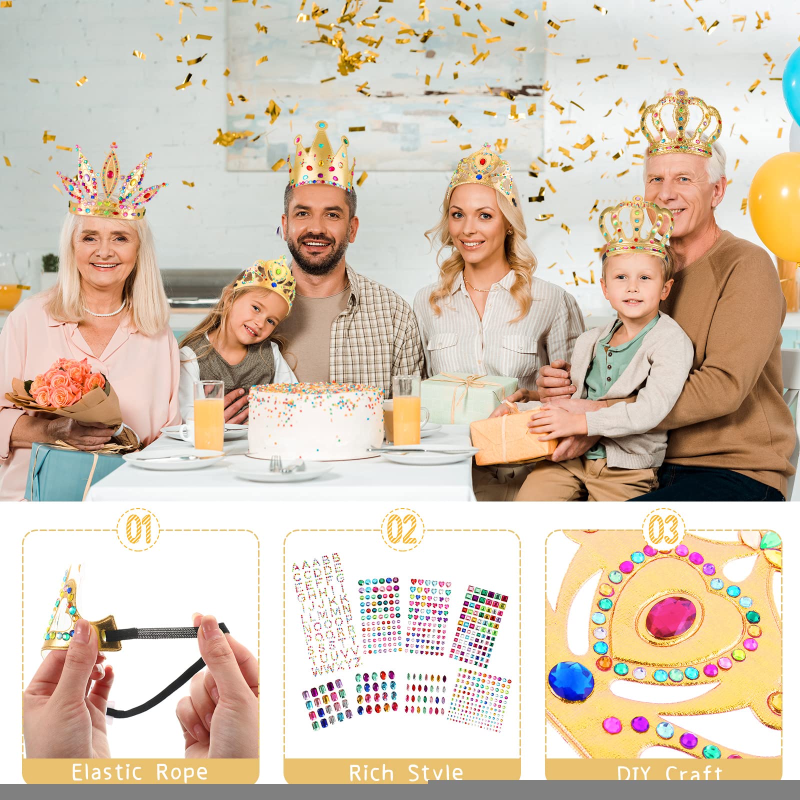 Diy Crown 3 DIY Birthday Crowns (for Kids AND Adults!) Karen Kavett