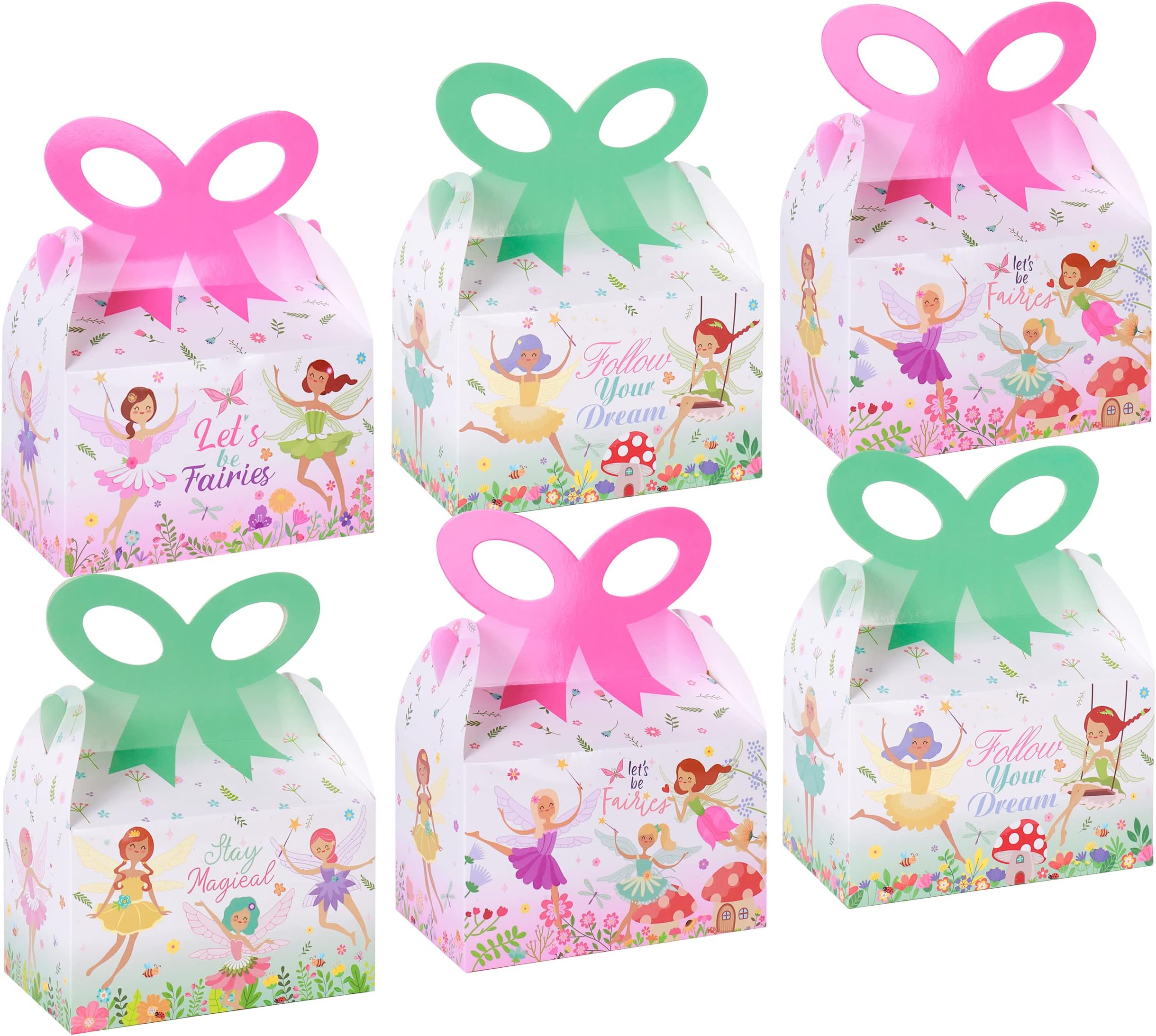 Amazon.com: 24Pcs Fairy Party Favor Boxes Fairy Treat Boxes Fairy ...