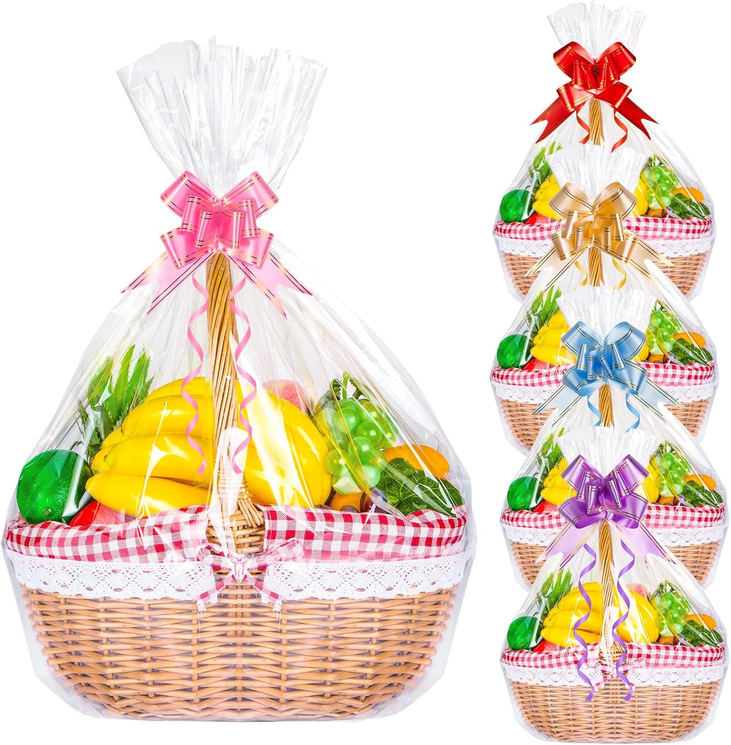 Shredded Tissue Paper - Vaktop Pink Shredded Paper, 100g Raffia Gift ...