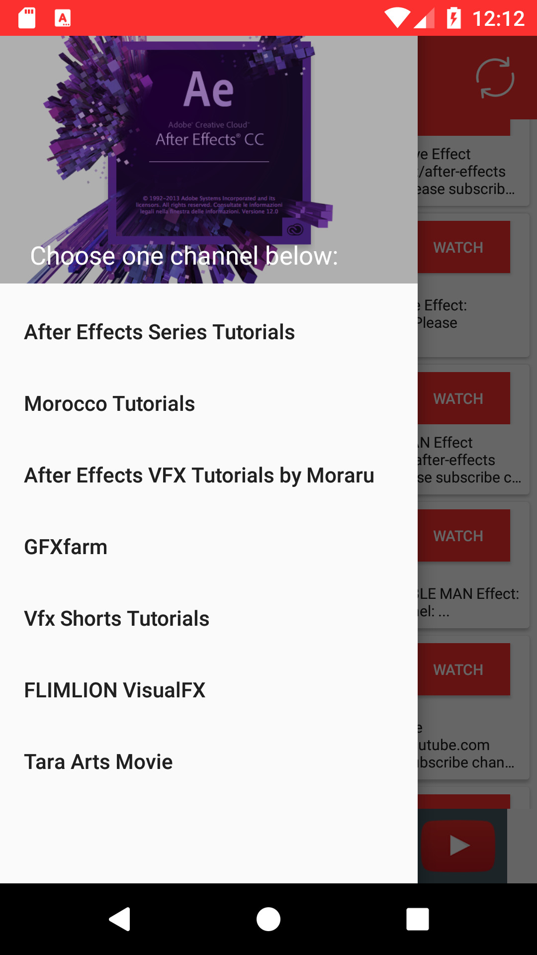After Effect Tutorial Video - App on Amazon Appstore