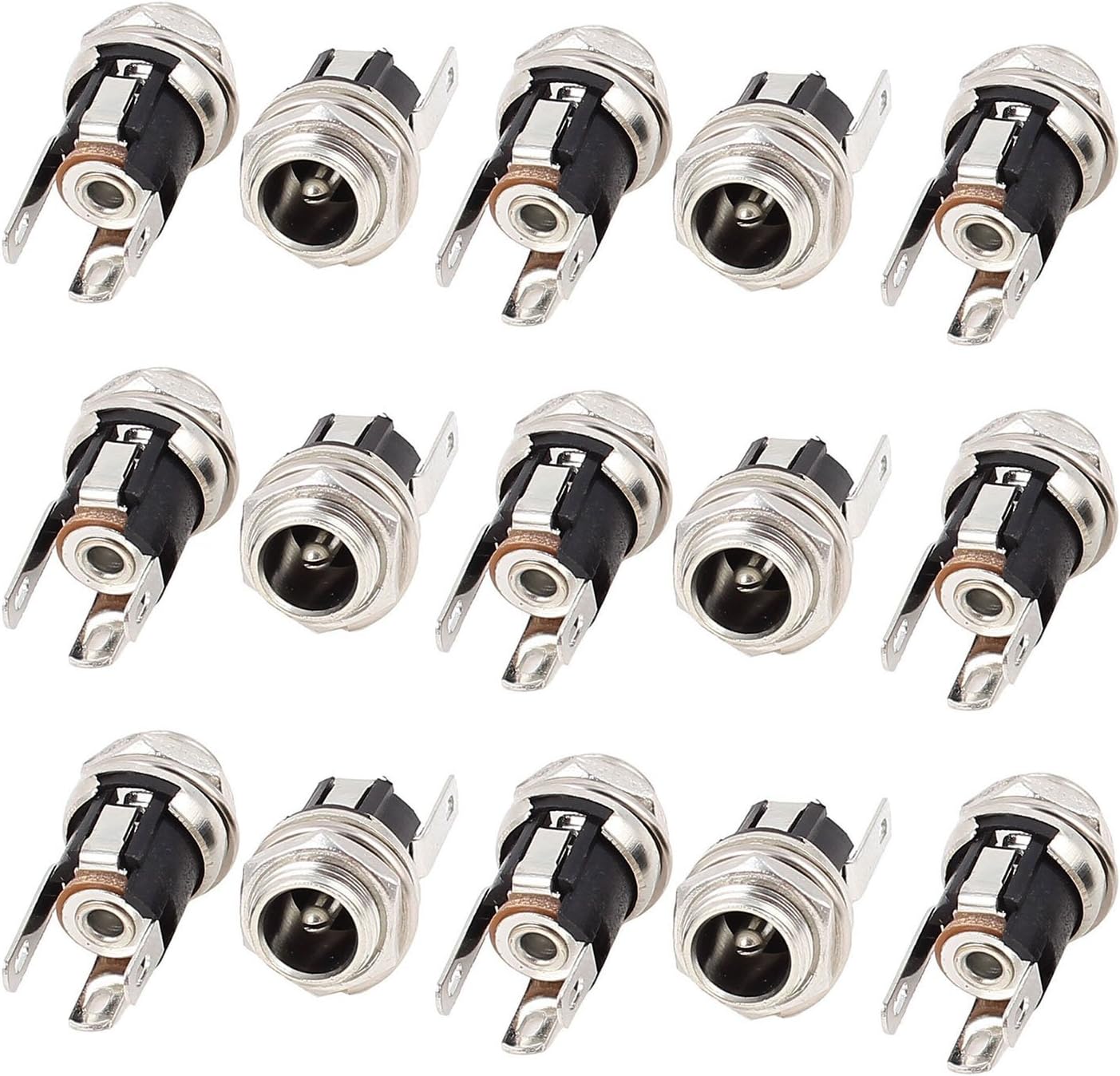 Amazon.com: E-outstanding 15-Pack DC-025 5.5 mm x 2.1mm 30V 0.5A-3A DC ...