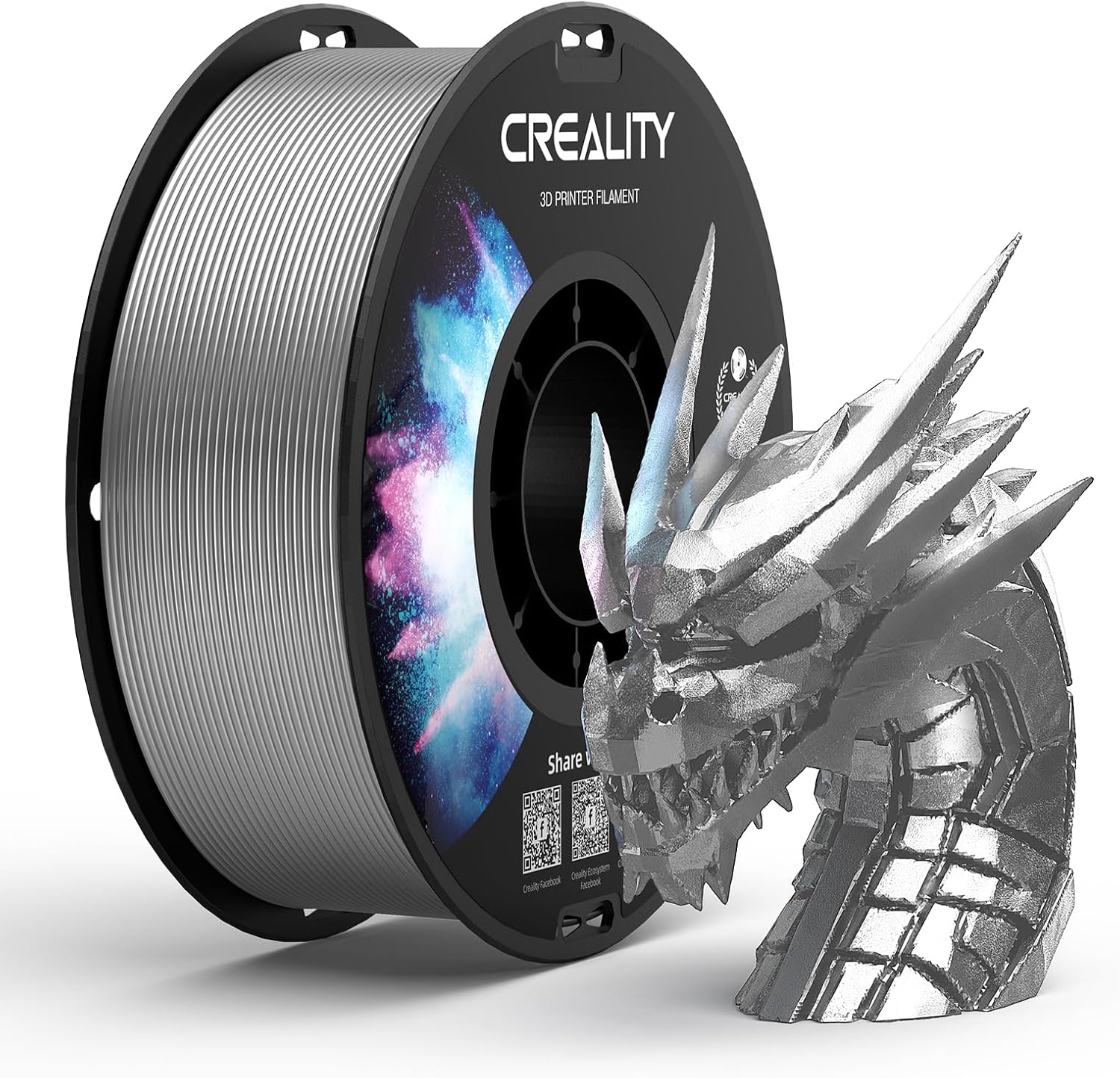 Creality PETG Filament 1.75, 3D Printer Filament: Excellent Toughness ...