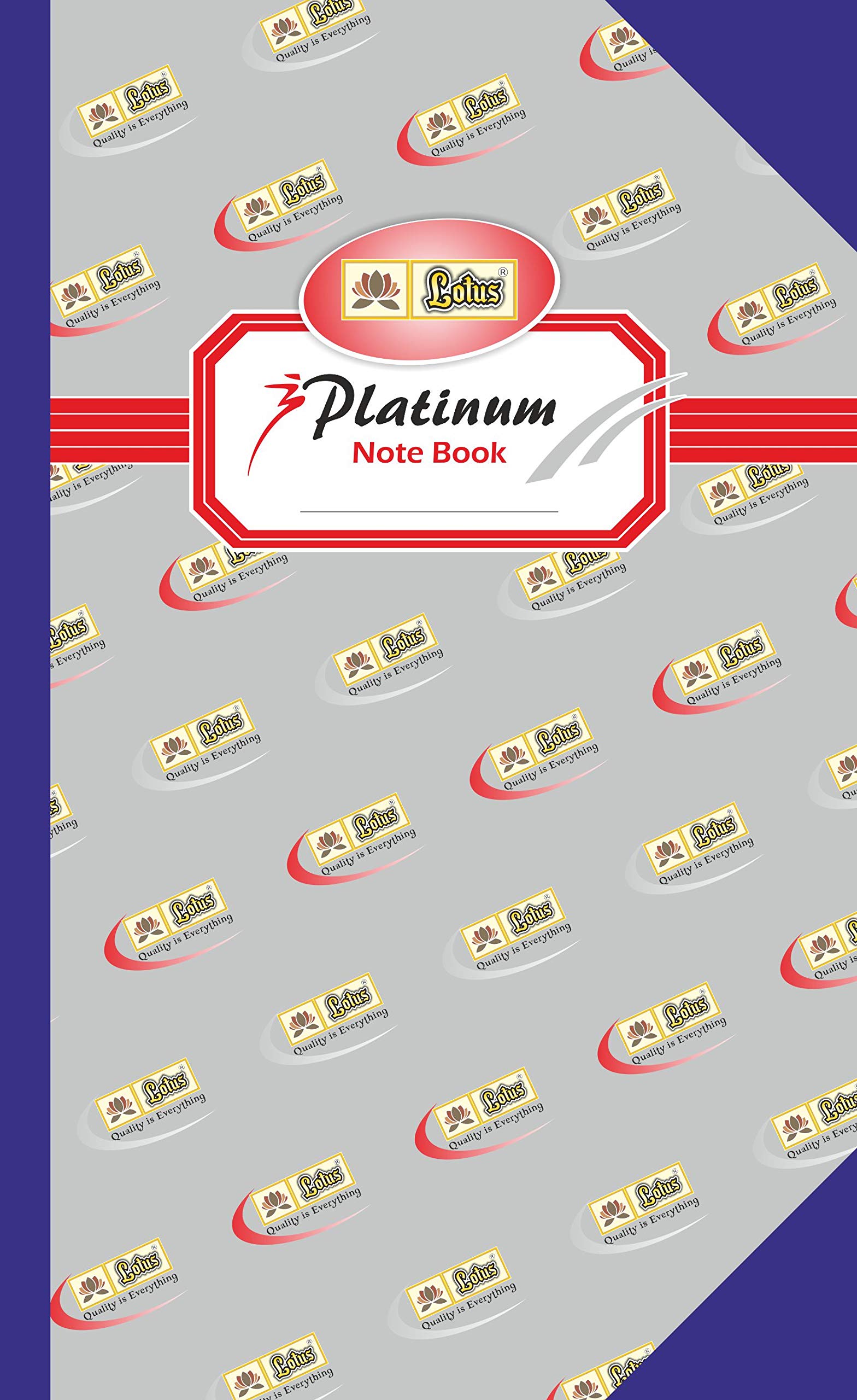 Lotus Platinum Notebook - Pages 192(Pack of 1) : Amazon.in: Office Products