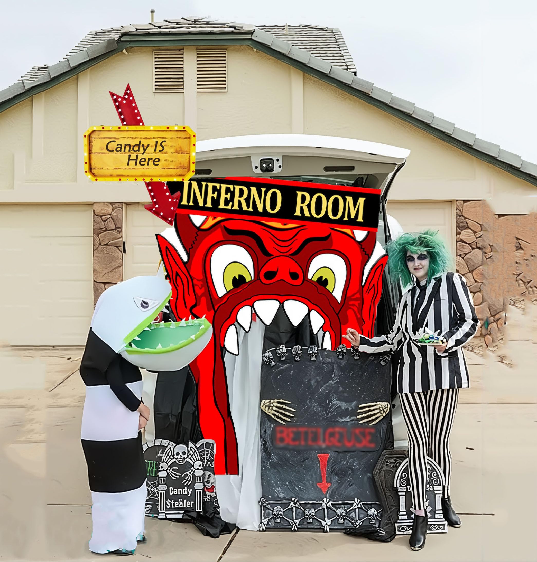 Hell Themed Party Decorations Halloween Decor • Compare (1000+