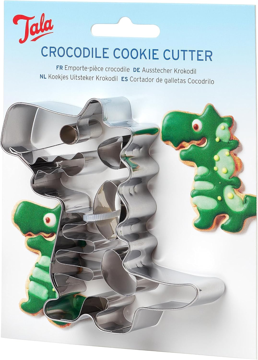 Tala Crocodile Cookie Cutter, Detailed Biscuit Cutter for Baking ...